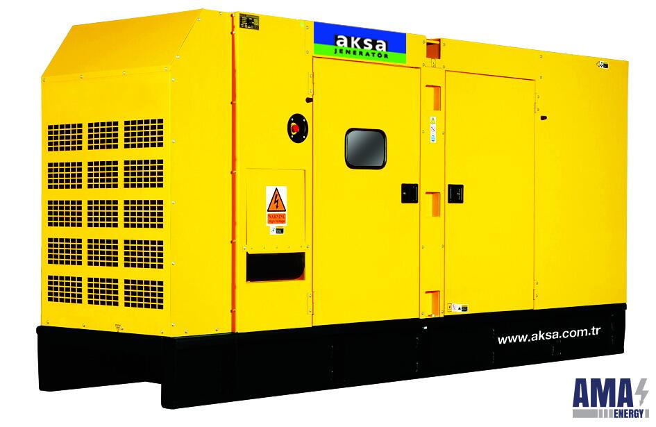 3-PHASE. AKSA AD-410 DIESEL GENERATOR IN CASING | AmasEnergy