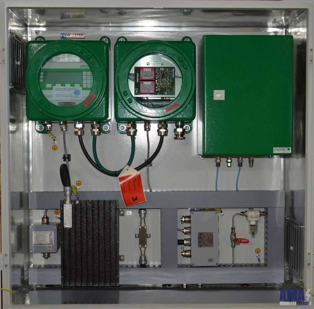 Oxygen O2 Analyzer In Oxitec 5000 Smoke Gases Amasenergy