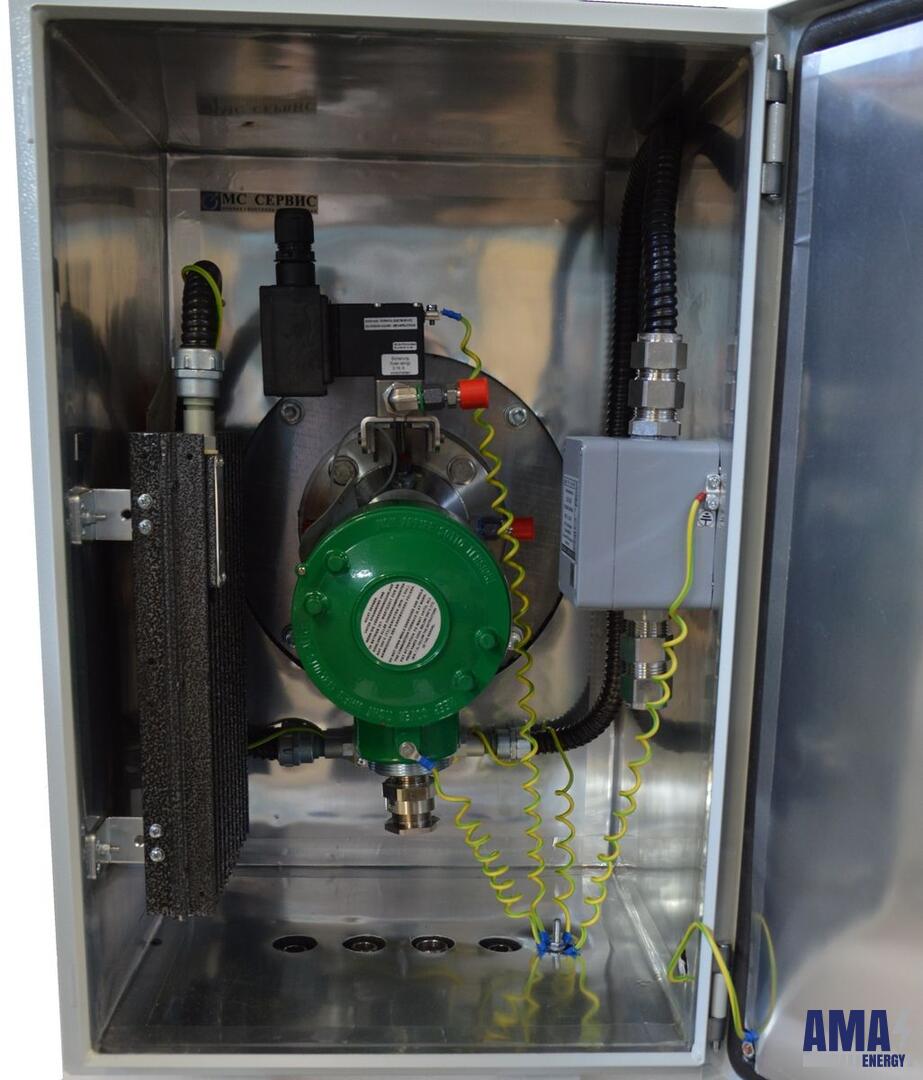 Oxygen O2 Analyzer In Oxitec 5000 Smoke Gases Amasenergy