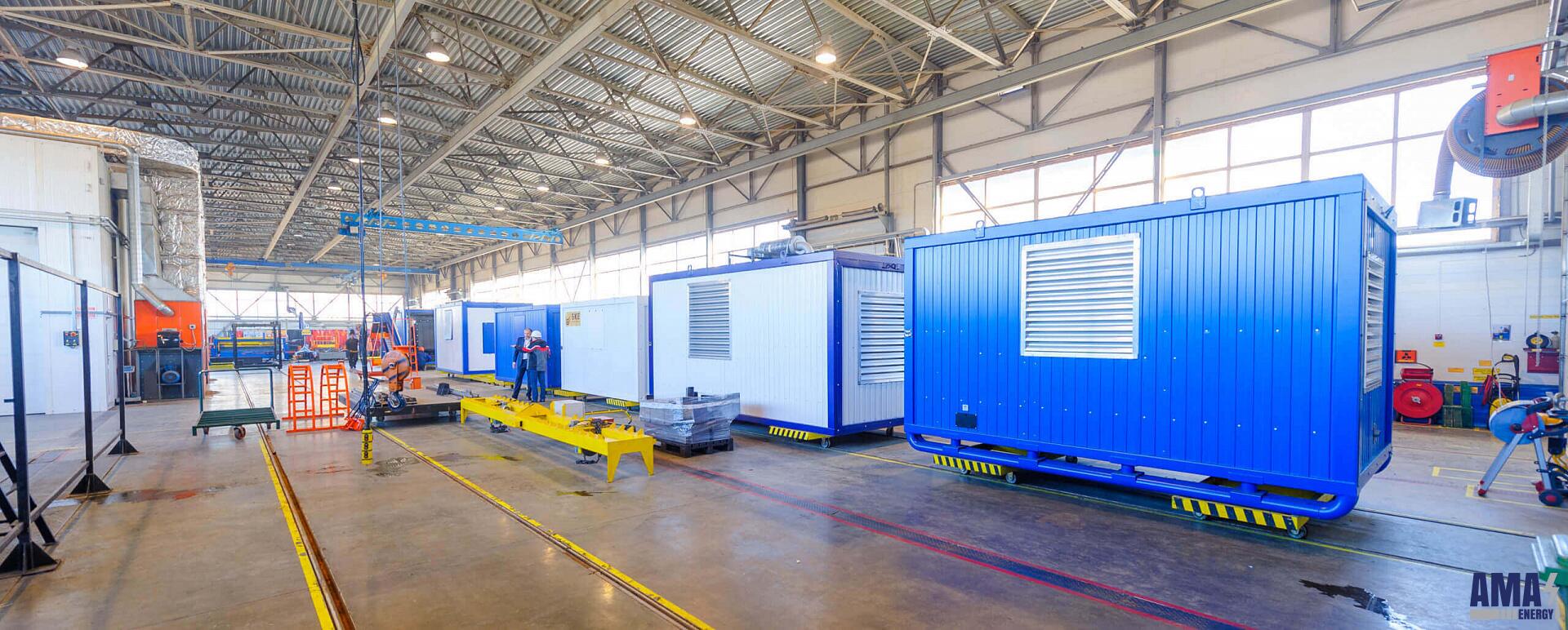 Block Containers for Installation of Electrical units | AmasEnergy