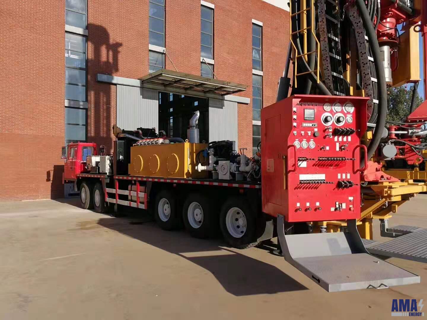 Multi purpose Truck mounted drilling rig | AmasEnergy