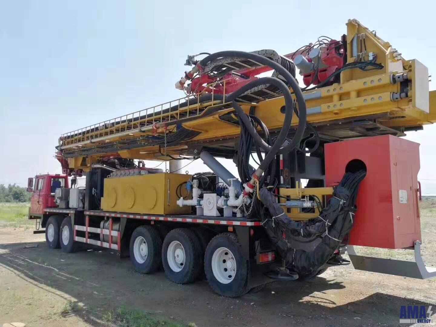 Multi purpose Truck mounted drilling rig | AmasEnergy