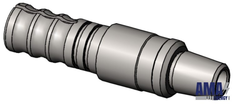 Anti-Rotational Internal roll-on Connector | AmasEnergy