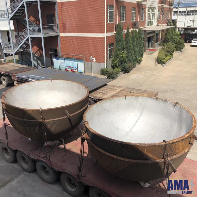 ASME Steel Elliptical Tank Domed Tank Ends | AmasEnergy