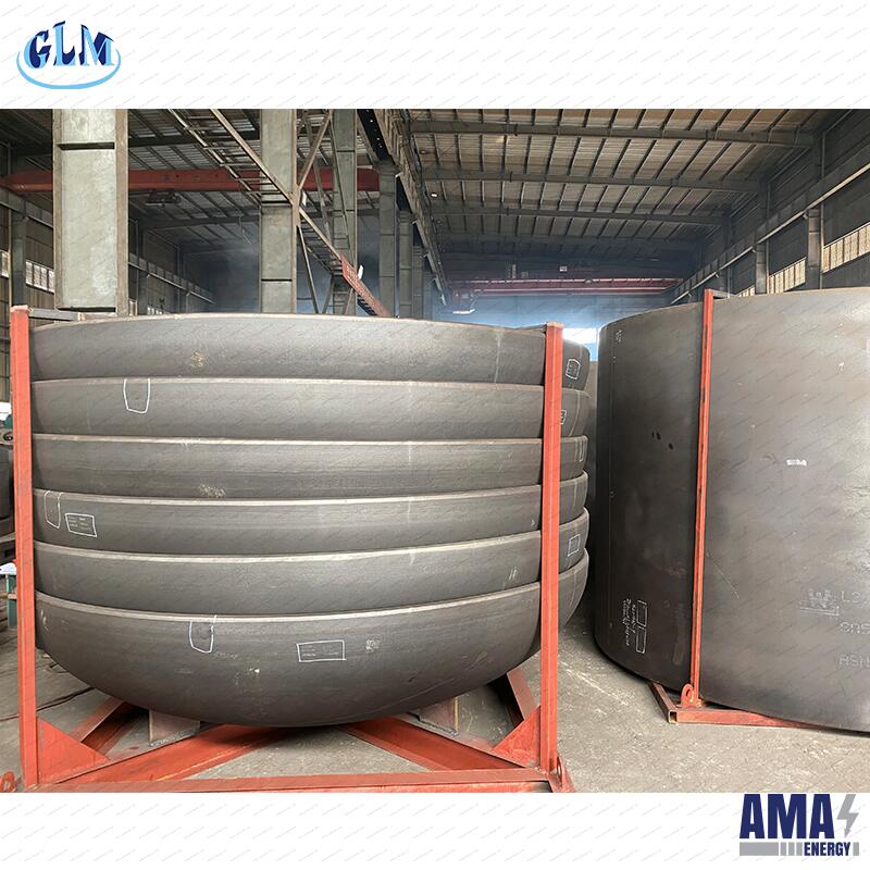 Fuel Tank Cap Boiler Dished Head Semi Elliptical Conical | AmasEnergy