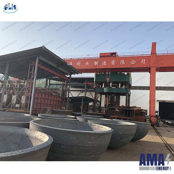 Carbon Steel Hemisphere Head Dished End Caps for Boilers | AmasEnergy