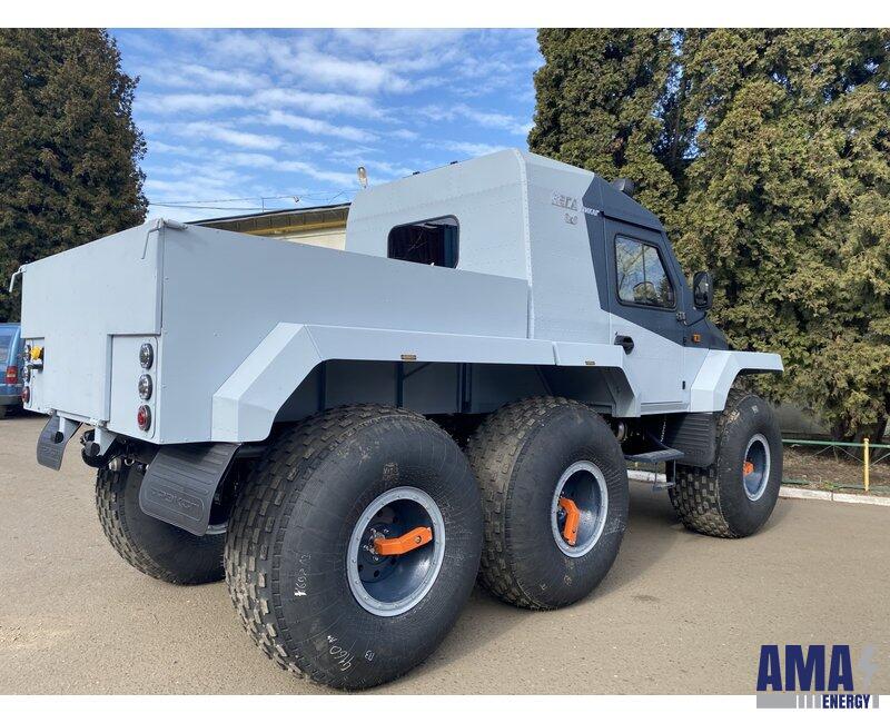 Snow and swamp-going Vehicle "Trekol VEGA Pickup" | AmasEnergy