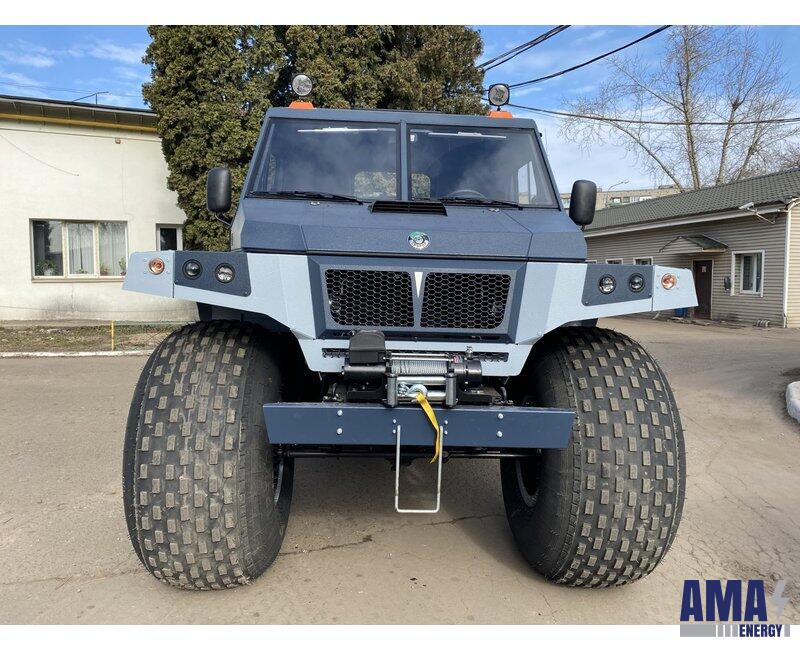 Snow and swamp-going Vehicle "Trekol VEGA Pickup" | AmasEnergy