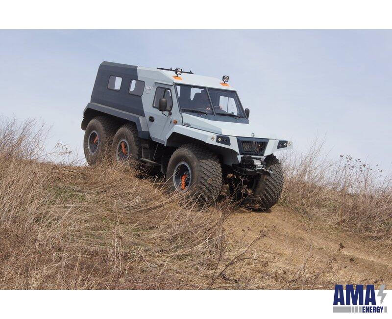 Snow and swamp-going Vehicle "Trekol HUSKY" | AmasEnergy