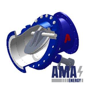 Check valves with swash plate and Damping device BA 44002 | AmasEnergy