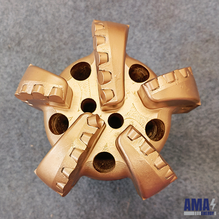 PDC bit 190mm 5 Blades with 4 1/2 Reg, 1308 Cutters | AmasEnergy