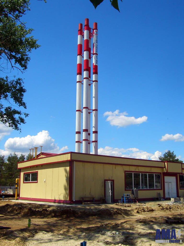 Block-Modular boiler room BMK-22 | AmasEnergy
