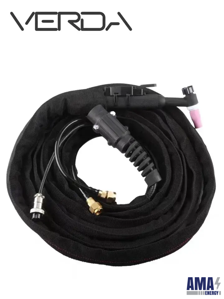 8M High Quality WP20 Water Cooled Tungsten Argon Arc Tesla Handle Tig ...