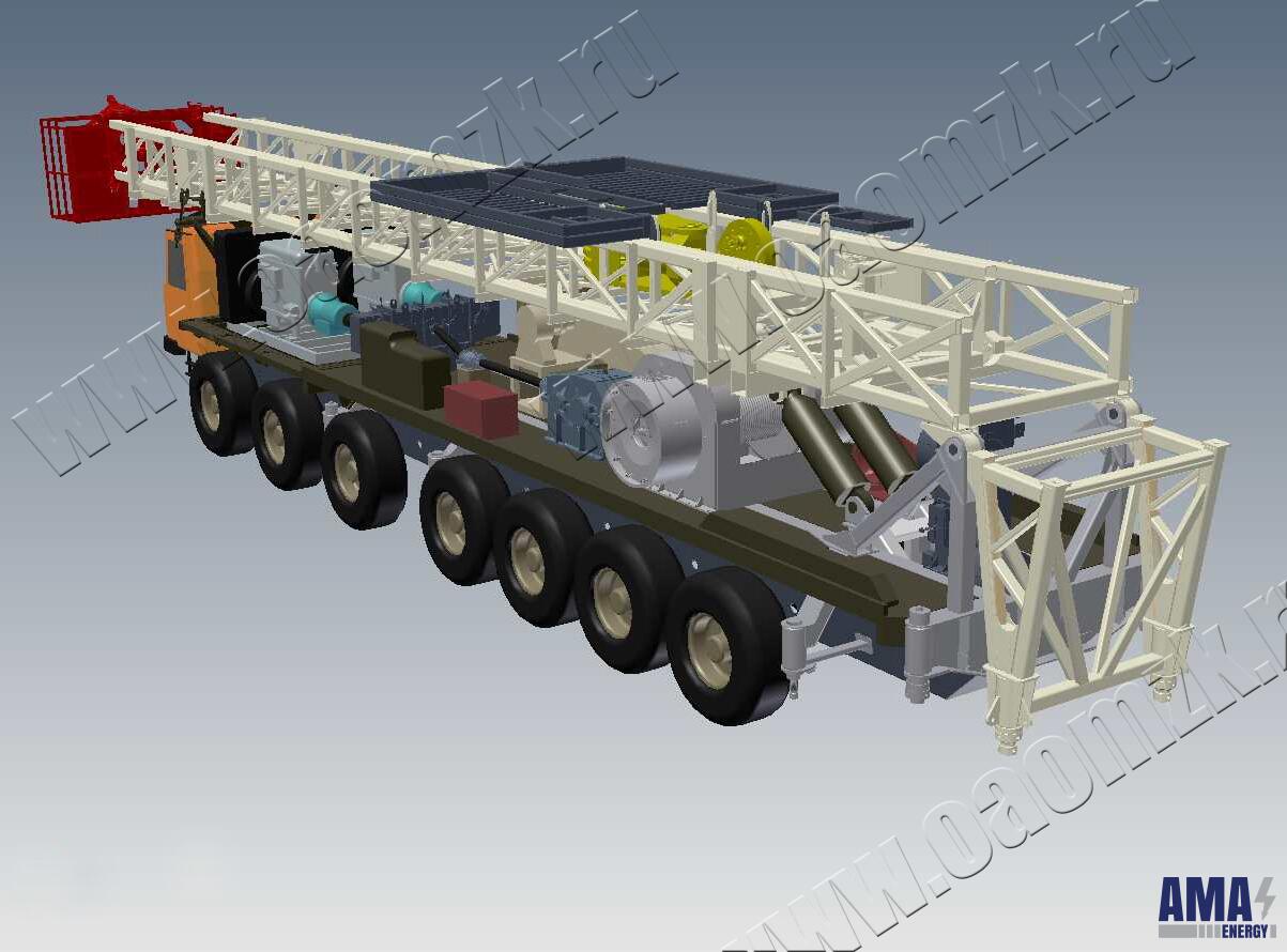 Mobile Drilling rigs BBM-125, BBM-140, BBM-160, BBM-180, BBM-200 ...