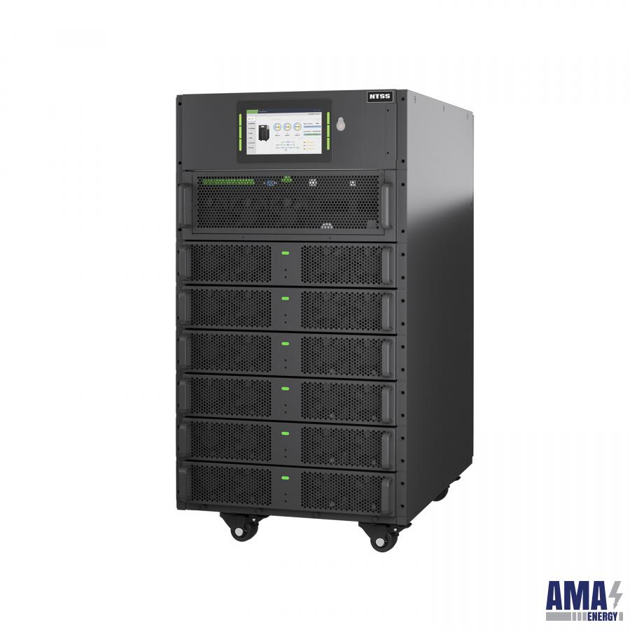 Modular UPS power Cabinet NTSS LRT 120 kVA, 6 slots for 20 kVA power ...