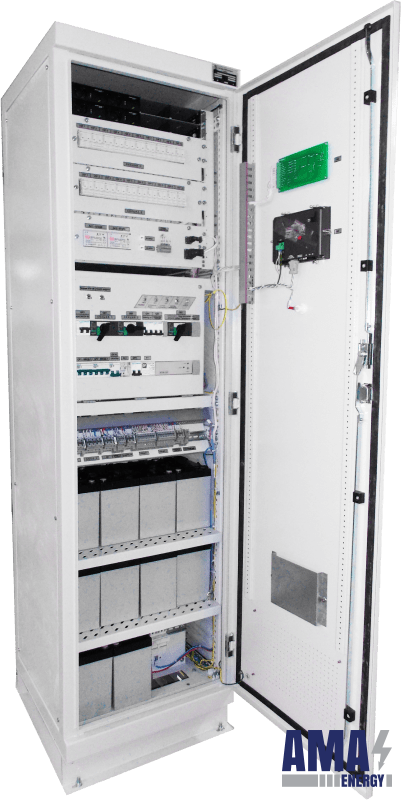 Cabinets of Operational direct Current of the SHOT ZES series | AmasEnergy