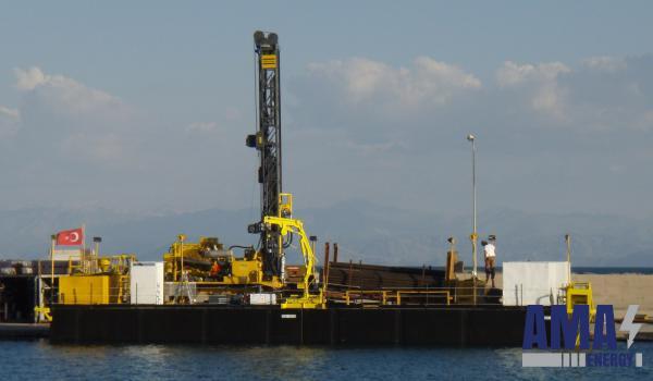 Modular Pontoon Platform for Drilling rig. | AmasEnergy