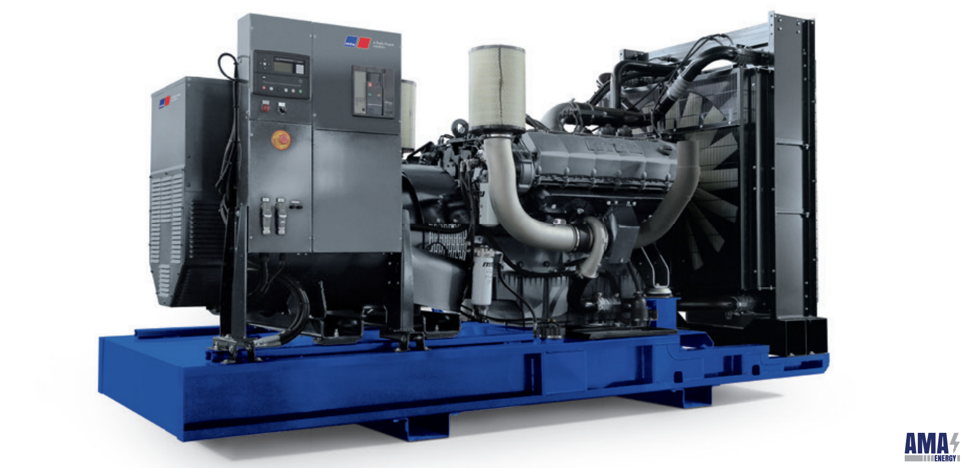 Diesel Generator Set MTU 12V1600 DS730-Standby | AmasEnergy