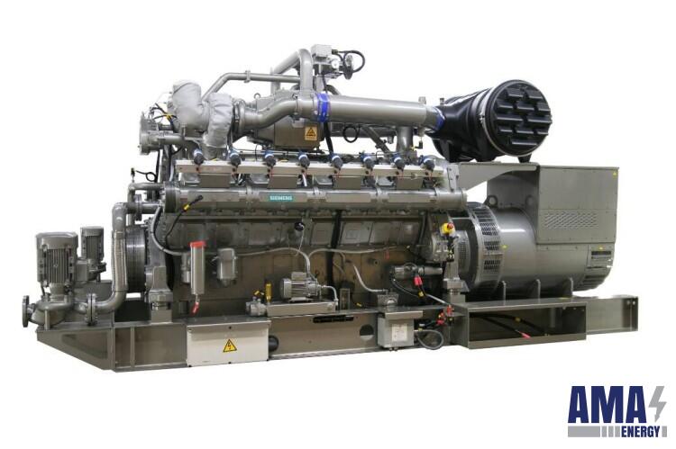 Gas Engine Generator Set SGE-56SM-60 Hz | AmasEnergy