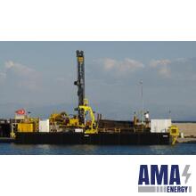 Modular Pontoon Platform for Drilling rig. | AmasEnergy